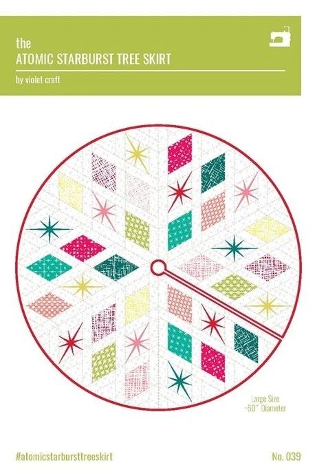 The Atomic Starburst Tree Skirt